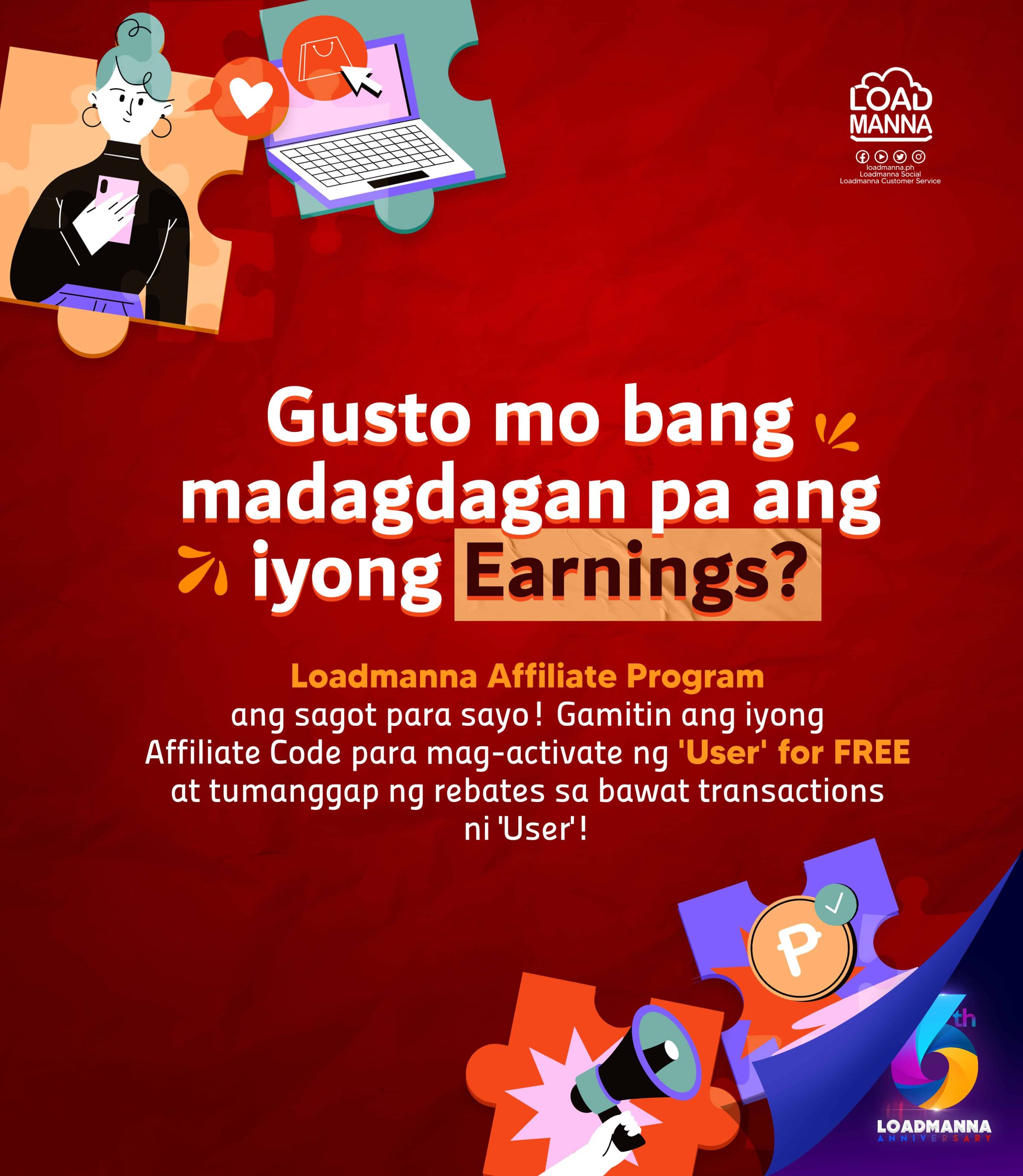 Loadmanna Affiliate Program